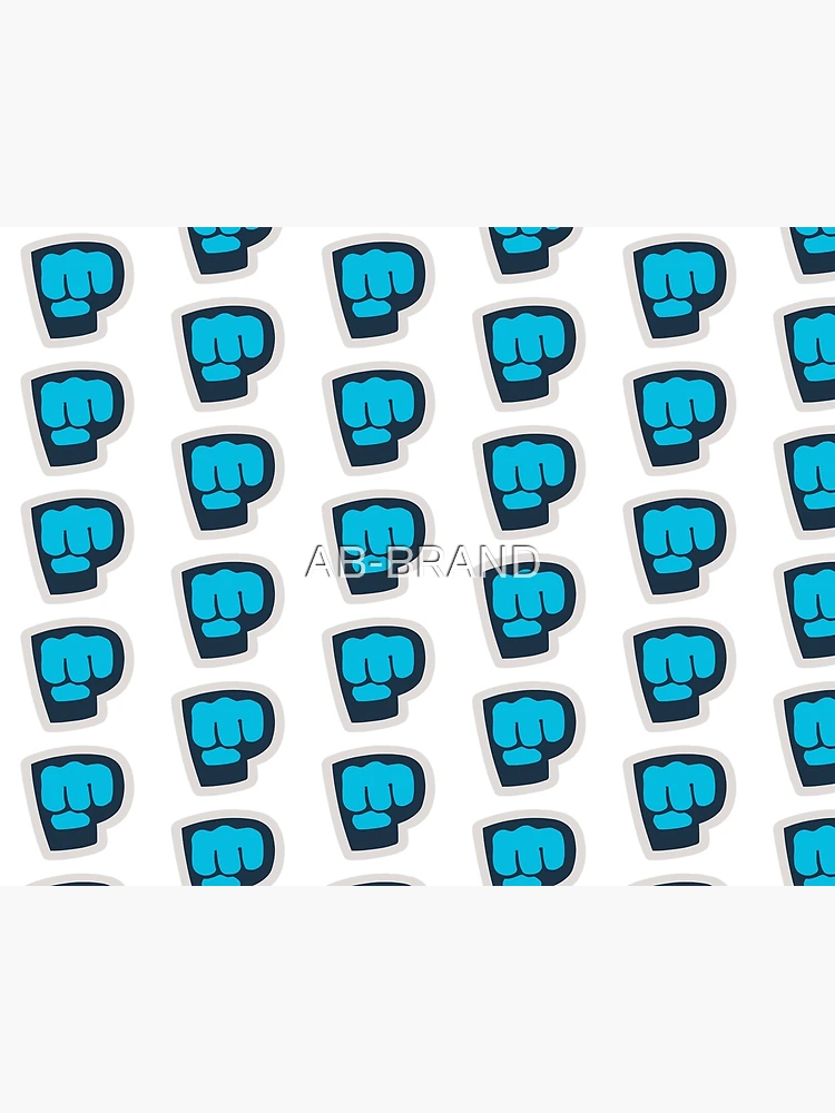 Simbolo Pewdiepie Brofist PewDiePie Bro Fist Emoji" Sticker For Sale