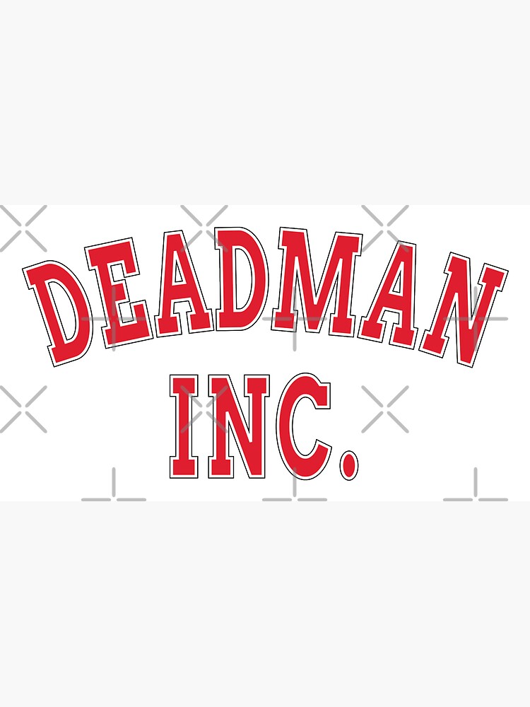 "DEADMAN INC." Cap for Sale by Linubidix | Redbubble