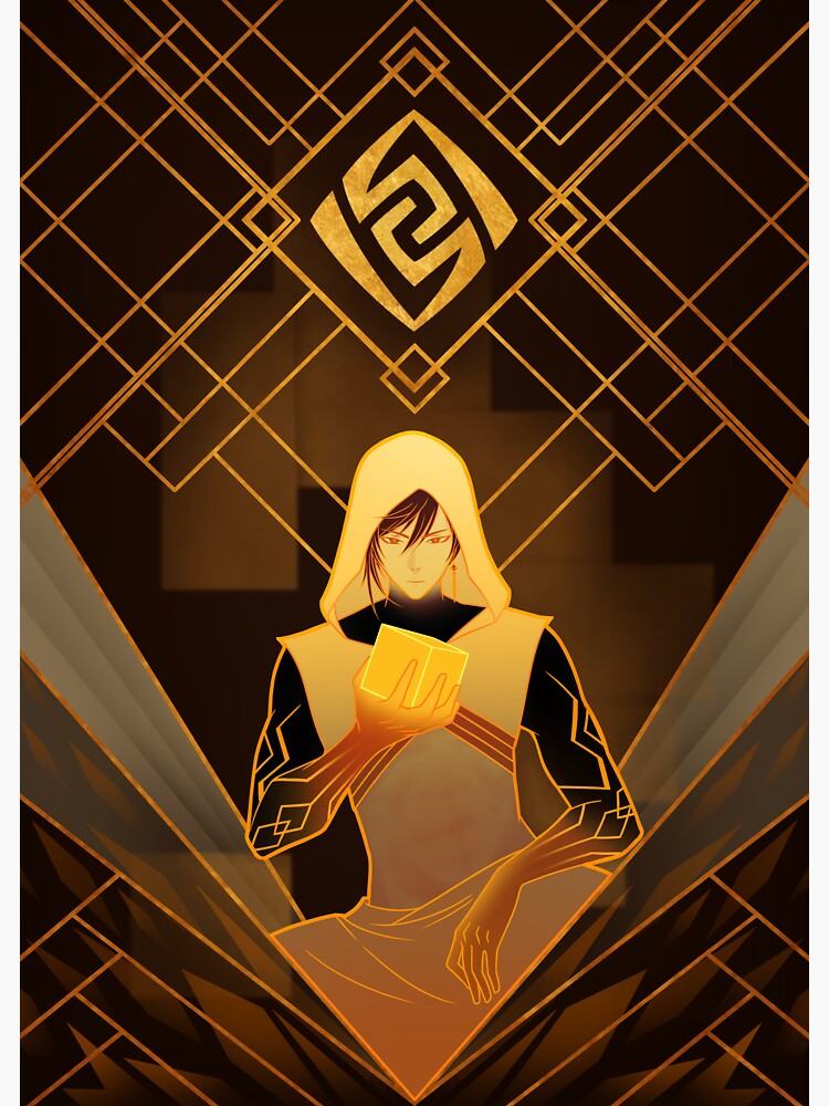 "Geo Archon" Sticker for Sale by azezazel | Redbubble