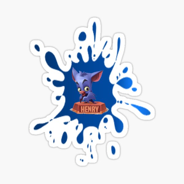 "Henry" Sticker for Sale by MHSNSH | Redbubble