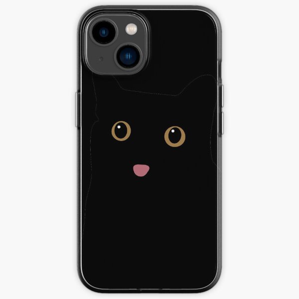 "Void Black Cat Blep - Funny Cat Memes" iPhone Case for Sale by fanjerX | Redbubble