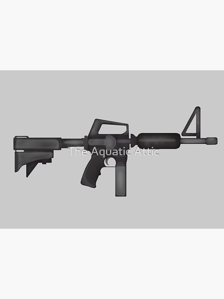 "Paint M16 Rifle" Poster by IceTouched | Redbubble