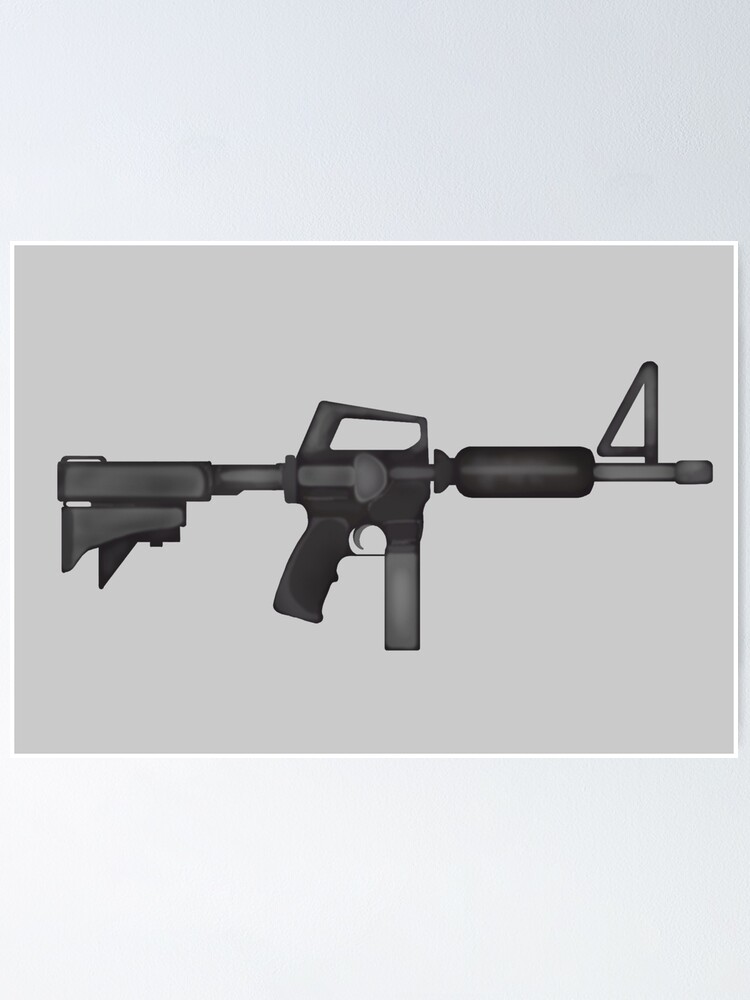 "Paint M16 Rifle" Poster by IceTouched | Redbubble