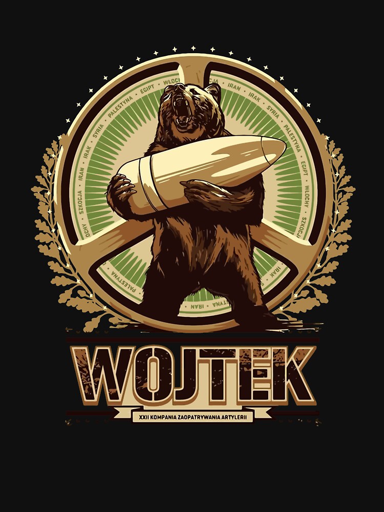 "Hero Bear Wojtek Hip Hops Tops Funny" T-shirt for Sale by SilasaoSnow ...