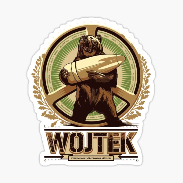 "Hero Bear Wojtek Hip Hops Tops Funny" Sticker for Sale by SilasaoSnow ...