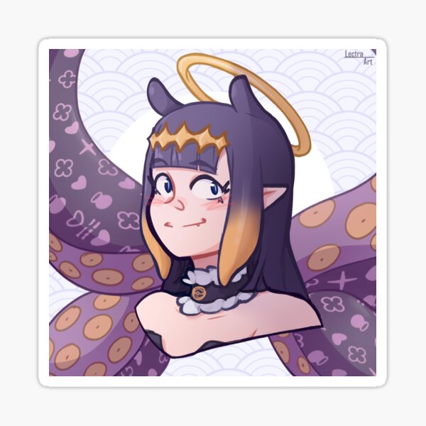 "Ninomae Ina'nis - HoloMyth HoloEN" Sticker for Sale by LectraArt ...