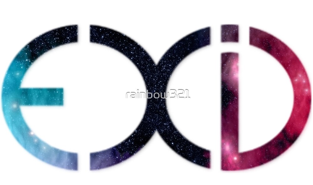 "Exid Logo - Galaxy" by rainbow321 | Redbubble