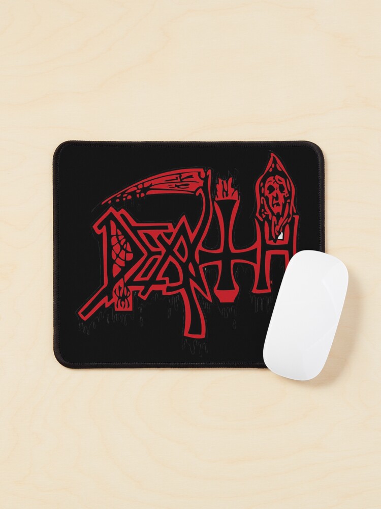 Death Logo Mousepad chuck schuldiner Electronics & Accessories ...
