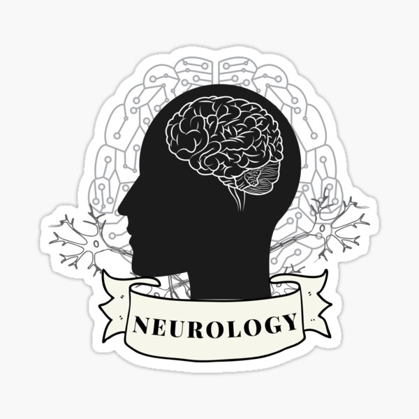 "Neurology" Sticker for Sale by nurselovelove | Redbubble
