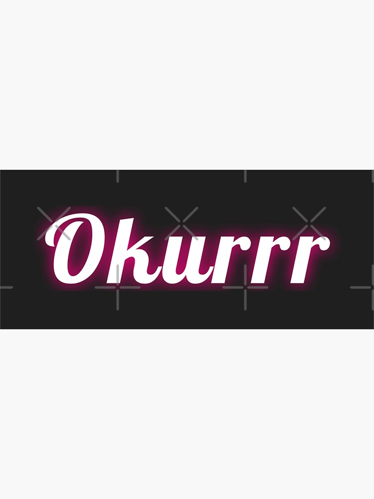 "Okurrr" Sticker for Sale by isabelladrawing | Redbubble