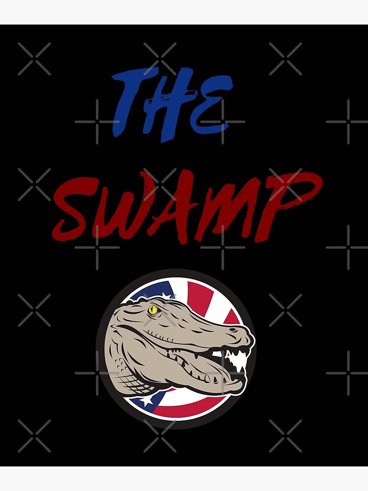 "The Swamp Florida Gator " Poster for Sale by ChillaxArt | Redbubble