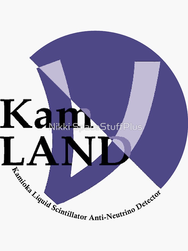 "KamLAND Logo" Sticker for Sale by Nikki SpaceStuffPlus | Redbubble
