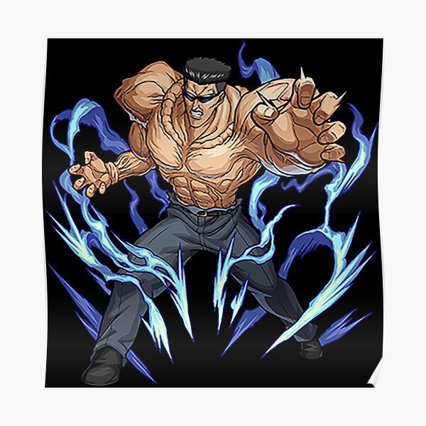 "Toguro" Poster for Sale by jr9186818 | Redbubble