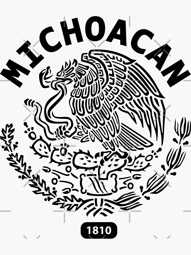 "Michoacan Mexico" Sticker for Sale by MEXICOVIPTSHIRT | Redbubble
