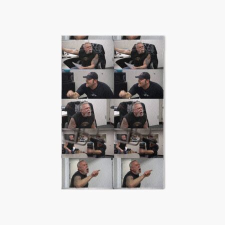 "American Chopper Argument Meme" Art Board Print for Sale by ...