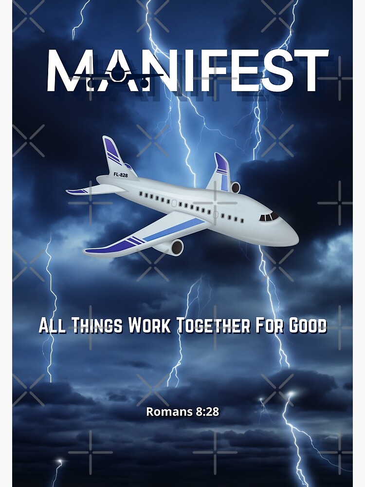 "MANIFEST Flight 828" Poster by inspiringverse | Redbubble