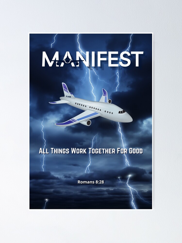 "MANIFEST Flight 828" Poster by inspiringverse | Redbubble