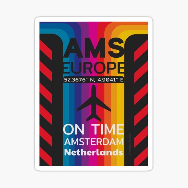 "AMS code Europe 21092021 E" Sticker for Sale by Aviators | Redbubble