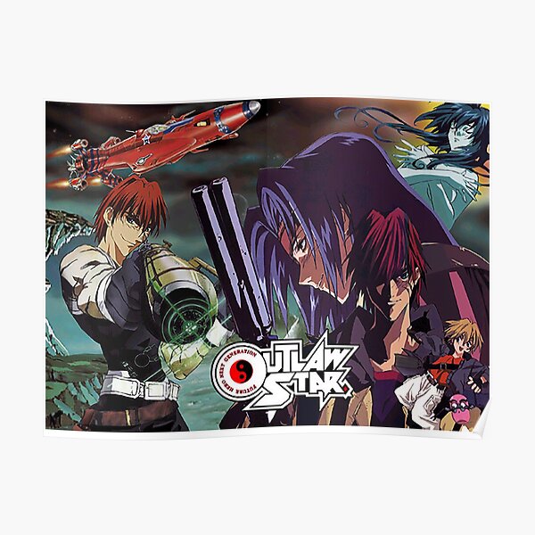 "Outlaw Star" Poster for Sale by Trellnor | Redbubble