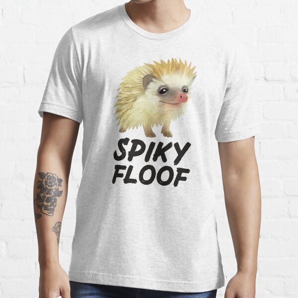 "Spiky Floof for Hedgehog Lovers Black" T-shirt for Sale by Mochi-Merch ...