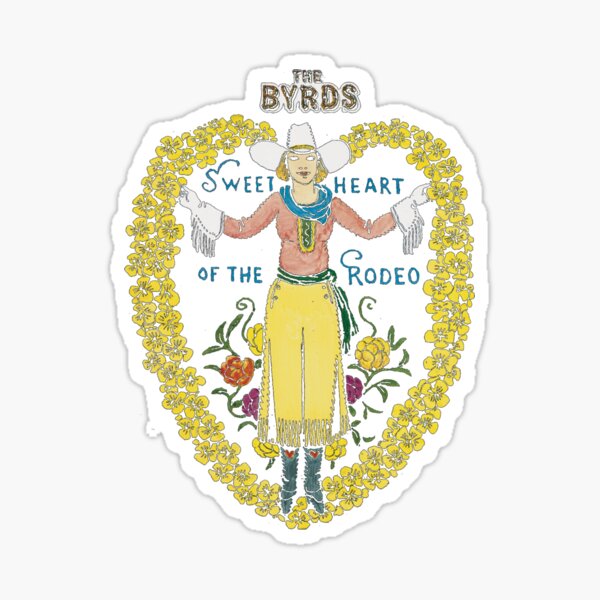 "THE BYRDS band is too great" Sticker for Sale by emadrasensi | Redbubble