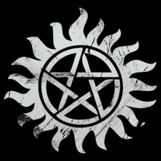 "Supernatural Logo Black" by EzMake | Redbubble