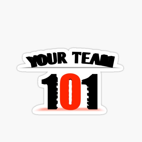 "Your 101" Sticker for Sale by Sudhir29 | Redbubble