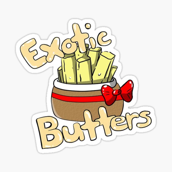 "Exotic Butters (Five Nights at Freddy's SL)" Sticker for Sale by ...