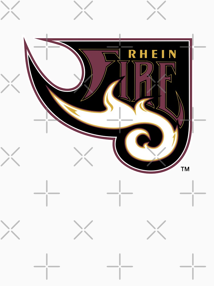 "Rhein Fire Vintage Logo" T-shirt for Sale by TheSportsVault ...