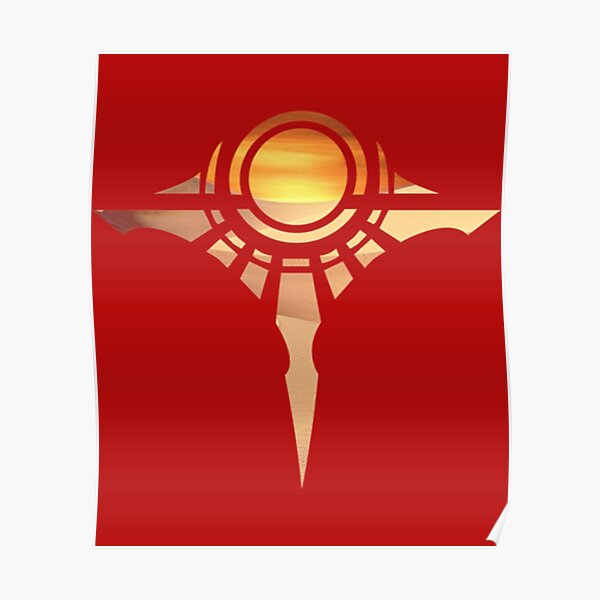 "Shurima Crest " Poster for Sale by DoriAndDart69 | Redbubble