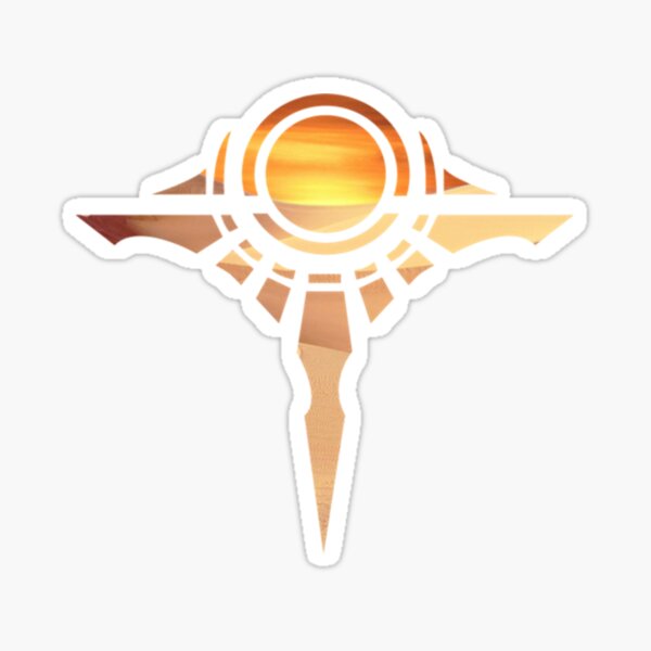 "Shurima Crest " Sticker for Sale by DoriAndDart69 | Redbubble