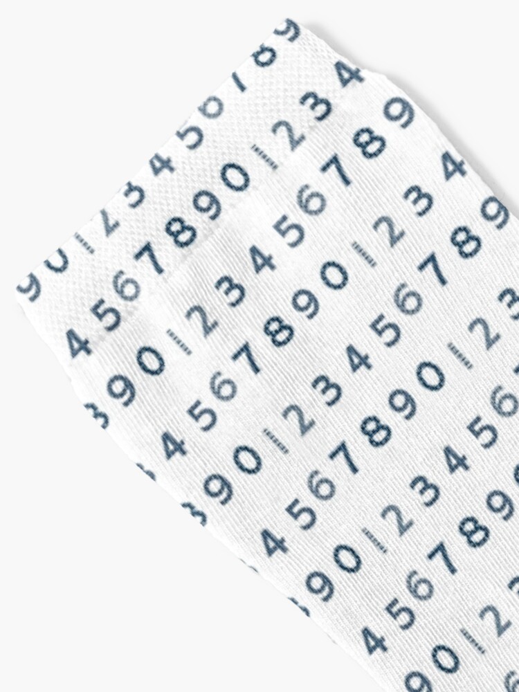 "numberblocks - Japanese pattren numberblocks for kids Sticker" Socks ...