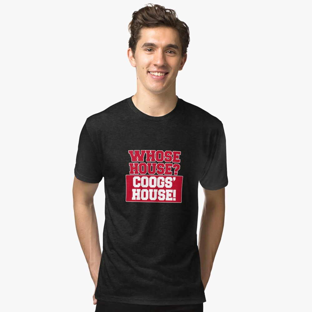 "Whose House? Coogs' House" Sticker for Sale by RobertVelarde | Redbubble