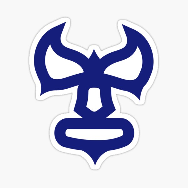 "Lucha Mask v1.7" Sticker for Sale by CERichards | Redbubble
