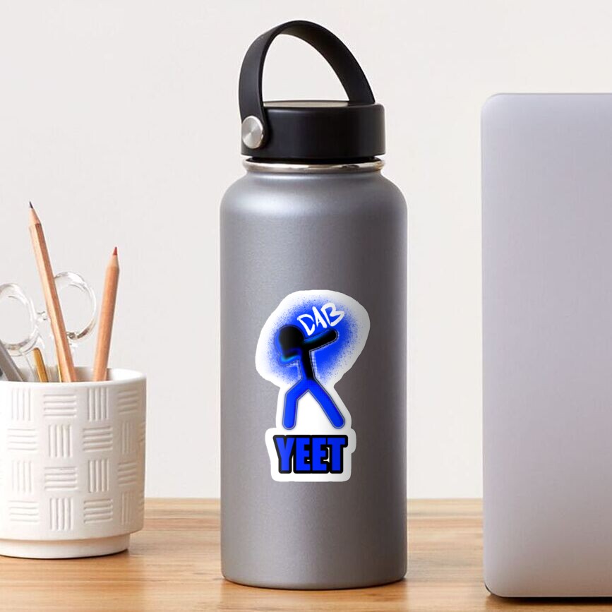 "Yeet Dab Dance Strichmännchen" Sticker von MayStarAnime | Redbubble