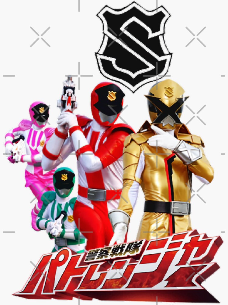 Pegatina «Keisatsu Sentai Patranger» de trixiestar2 | Redbubble
