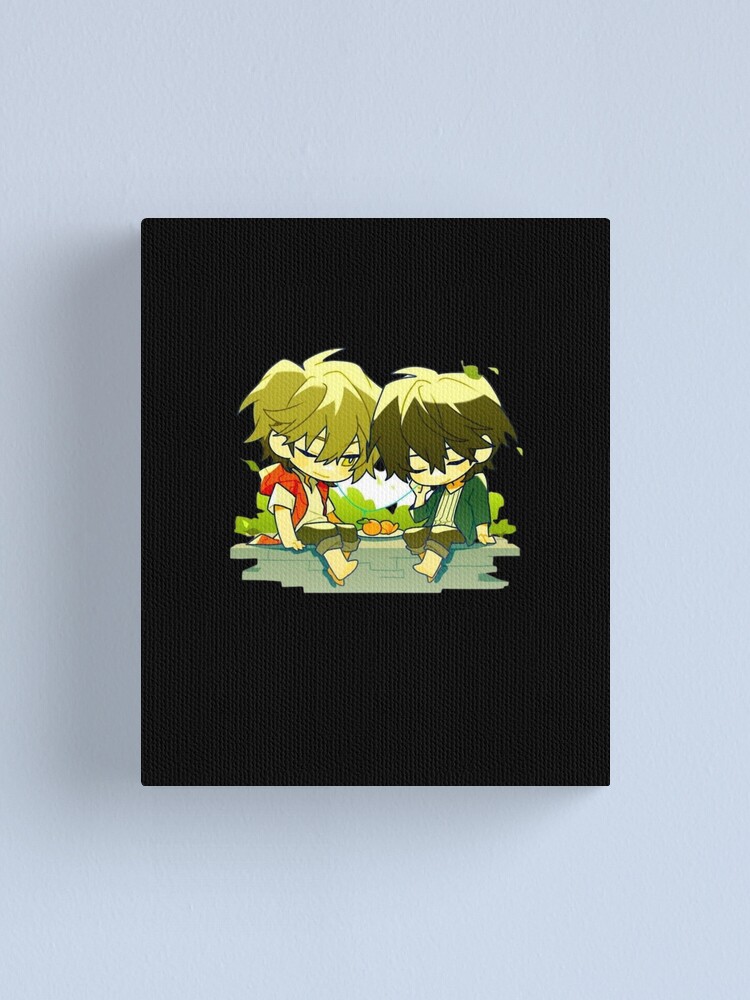 "cute chibi junta azumaya and takato saijo dakaichi fan art" Canvas ...