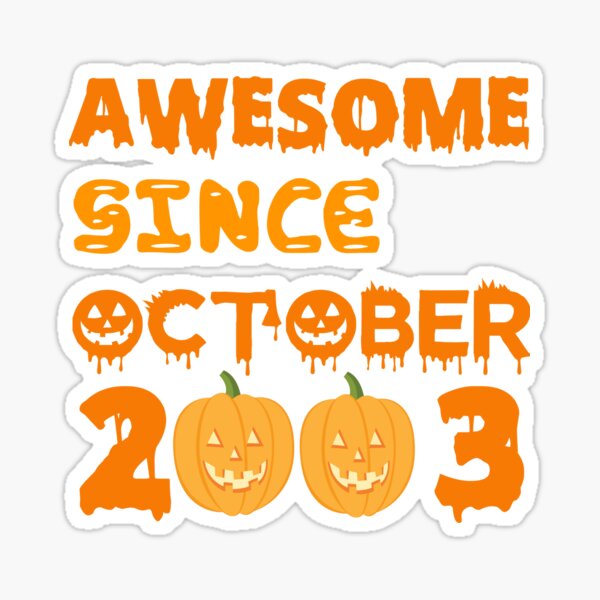 15 Years Old 15th Birthday Awesome Since October 2007 15 Years Old 15th ...