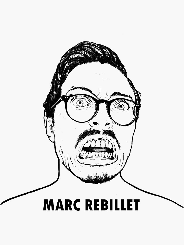 "marc rebillet tattoo" Sticker by Alidaman | Redbubble