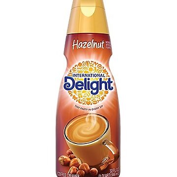 "international delight hazelnut coffee creamer" Sticker for Sale by ...