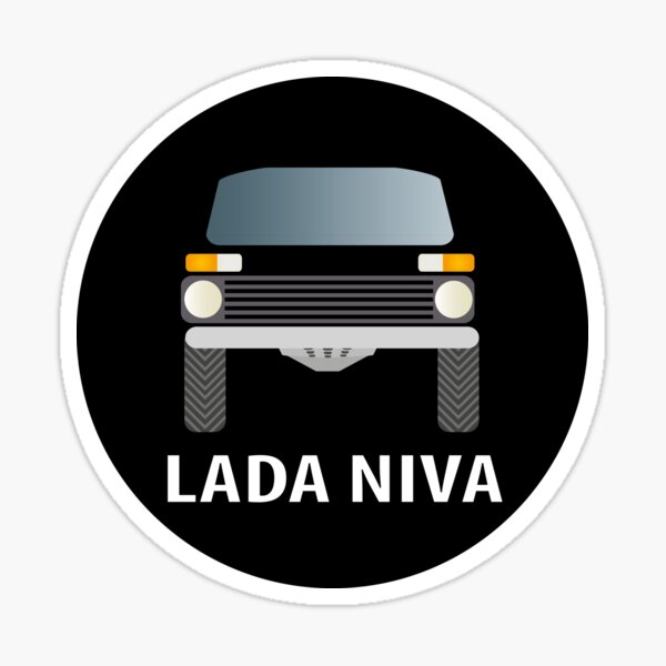 "Lada Niva Off Road 4x4 Car Sticker" Sticker by Rigilkent4114 | Redbubble
