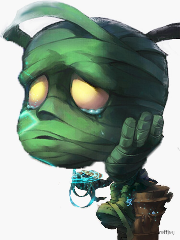 "DK Mode - Amumu" Sticker for Sale by reffjey | Redbubble
