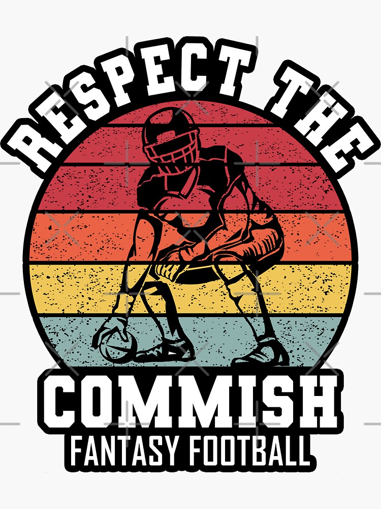 "Respect the commish " Sticker for Sale by ARLAN-GONSALVES | Redbubble