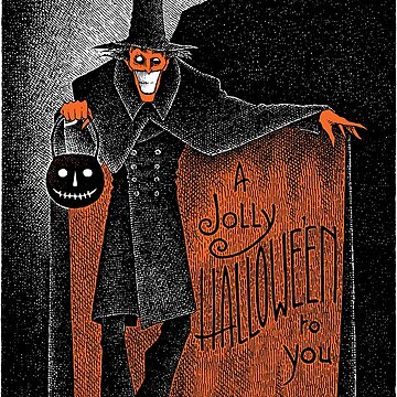 "The Jolly Halloween Man" Poster for Sale by JELarson | Redbubble