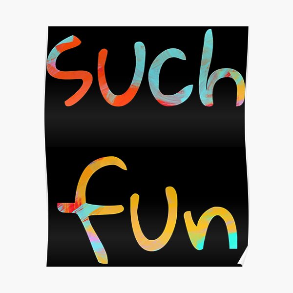 "Miranda such fun shirt " Poster for Sale by PatriciaColpitt | Redbubble