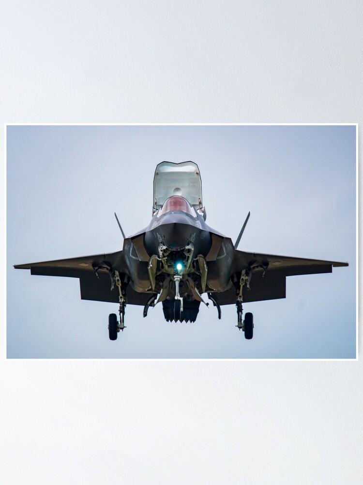 "F-35 in the hover at RIAT Fairford, Gloucestershire England" Poster by ...