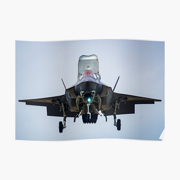 "F-35 in the hover at RIAT Fairford, Gloucestershire England" Poster by ...