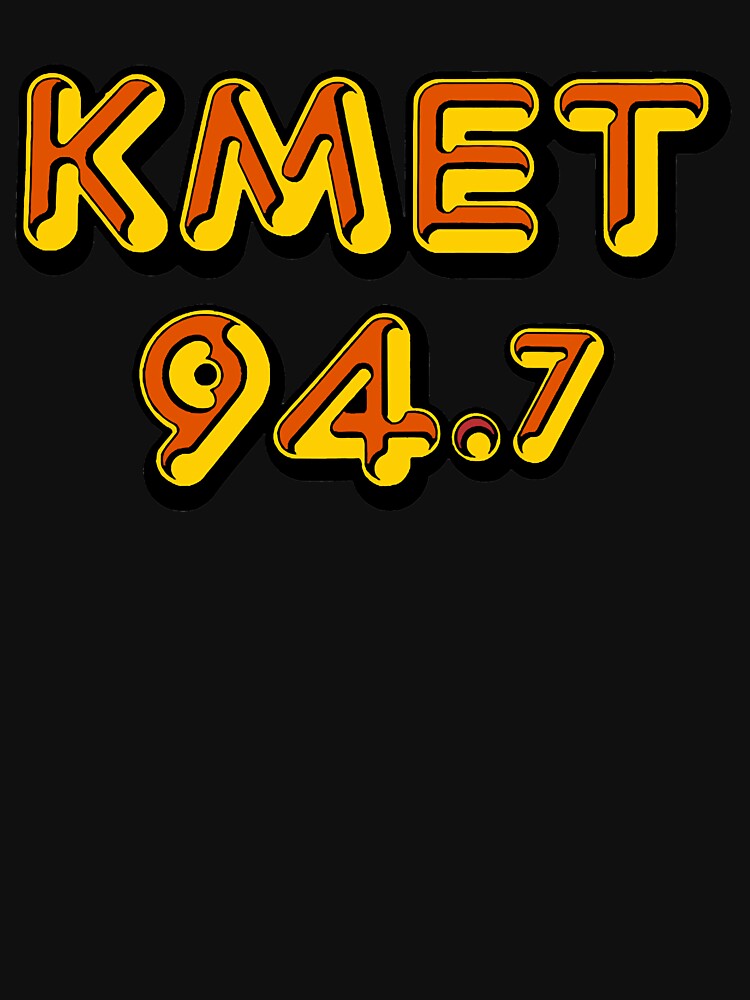 "KMET 94.7 Essential" Essential T-Shirt for Sale by ronama736677 ...