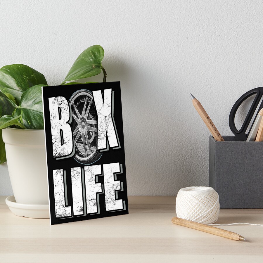 "Caprice Box Life " Art Board Print for Sale by montezwalls | Redbubble