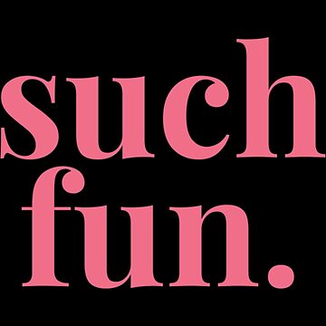 "Miranda - Such Fun " Sticker for Sale by MandyStang | Redbubble